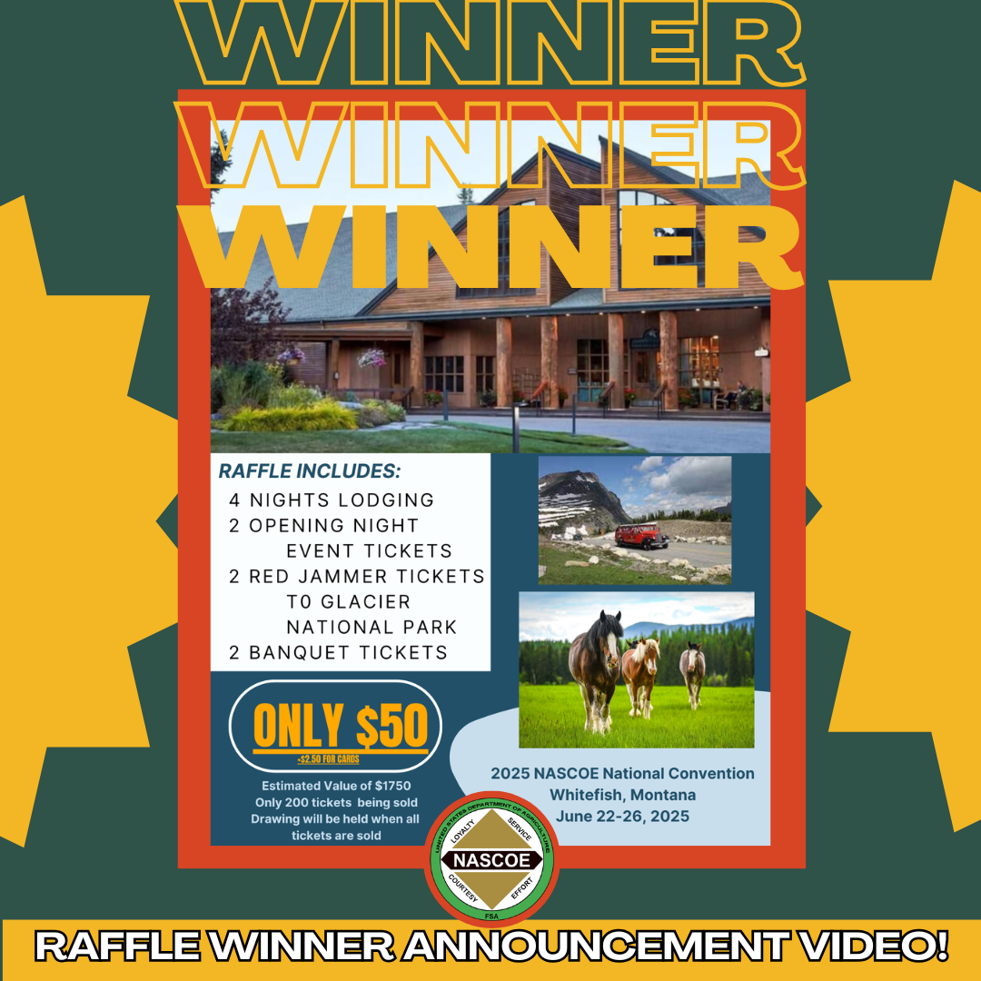 NASCOE Convention Raffle Package Winner Video Announcement! | National Association of FSA County ...